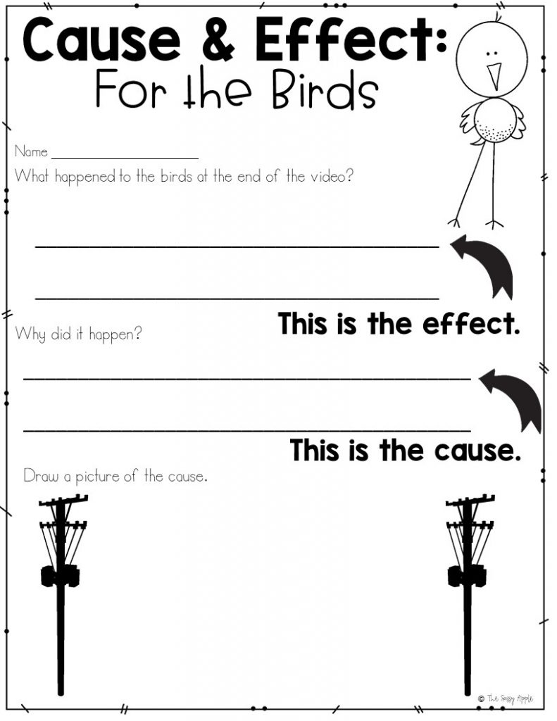 Activities, Lesson Plans, and Books for Teaching Cause and Effect - The ...