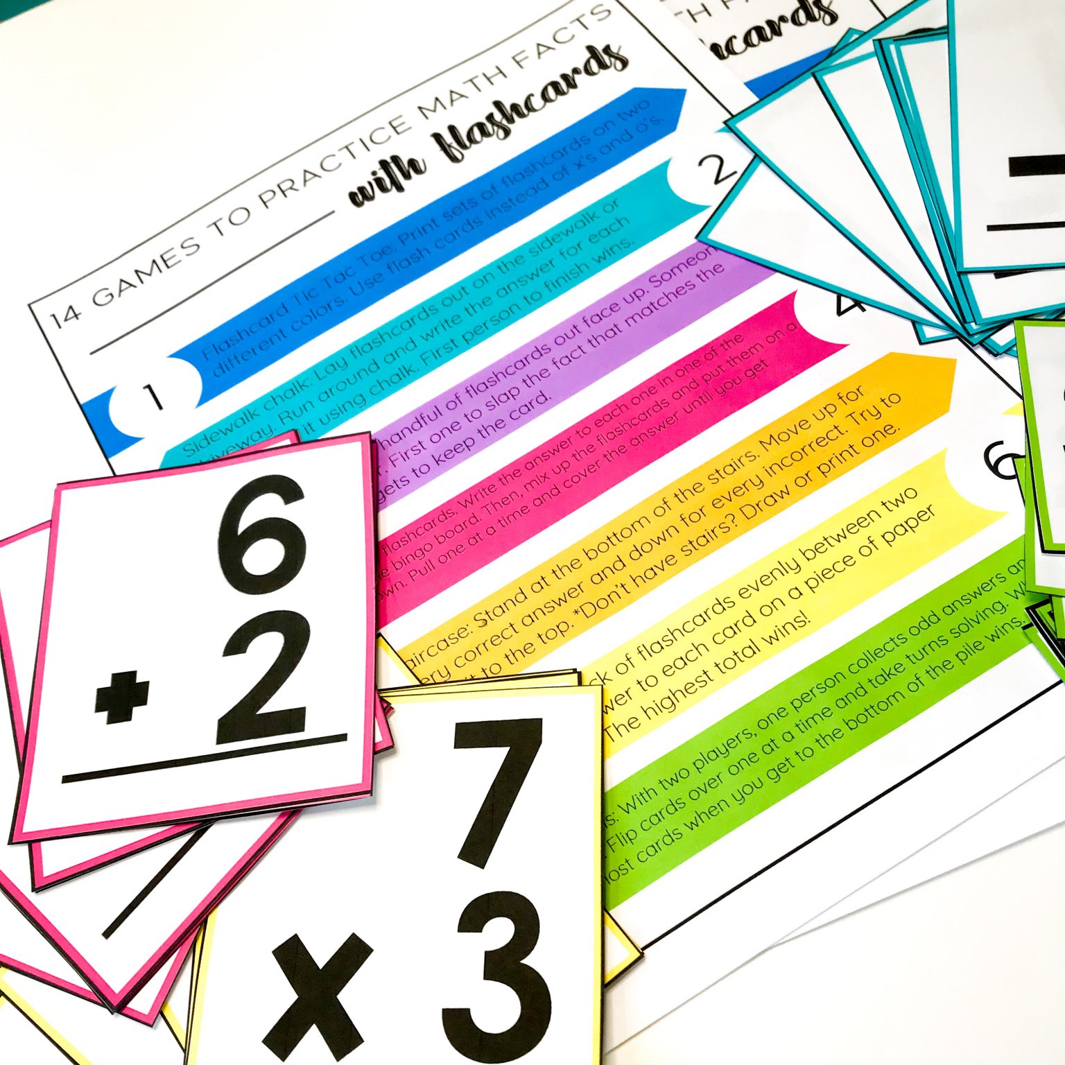 The Most Engaging Fact Fluency Games and Activities - The Sassy Apple