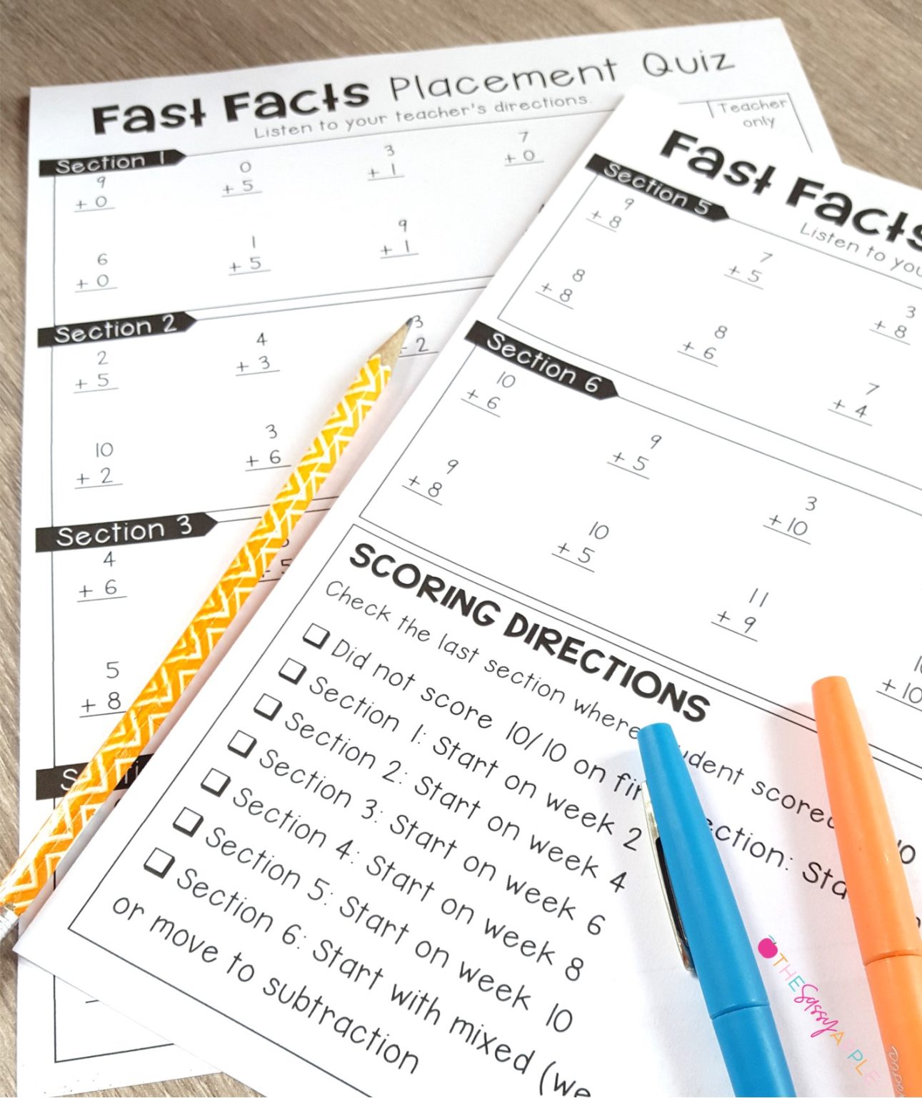 Fast Fact Folders: A Simple System for Math Mastery - The Sassy Apple