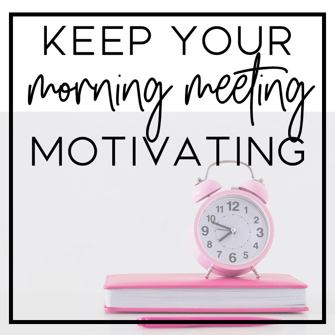 Freshen Up Your Classroom Morning Meeting Routine - The Sassy Apple