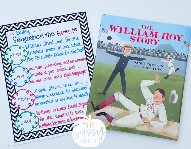 How To Teach Sequencing Events: Books and Lesson Ideas - The Sassy Apple