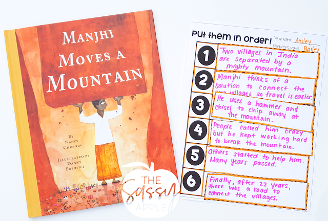 How To Teach Sequencing Events: Books and Lesson Ideas - The Sassy Apple