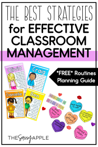 The Best Strategies for Effective Classroom Management - The Sassy Apple