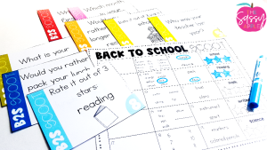 Easy and Fun First Week Back to School Activities