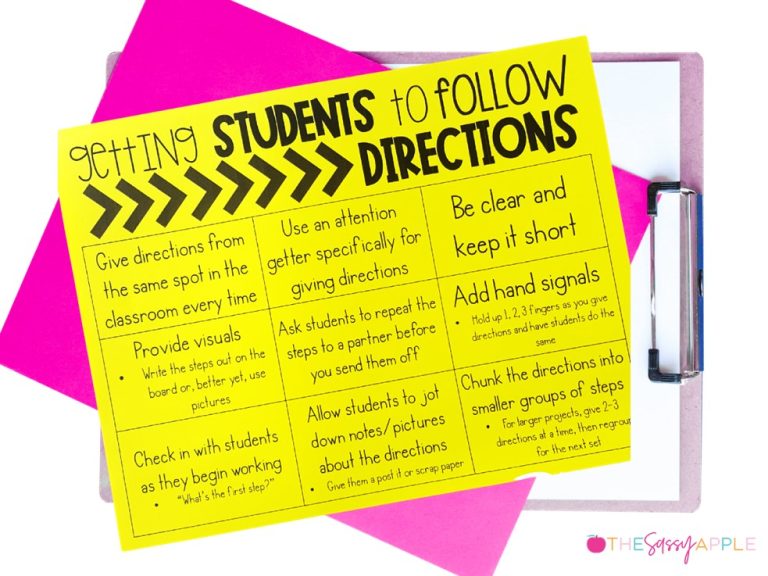 9 Tips to Manage a Talkative Class - The Sassy Apple