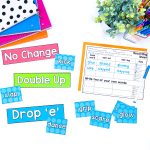 Activities to Teach How to Add Suffixes -ed and -ing - The Sassy Apple