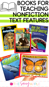 Teach Nonfiction Text Features (Free Graphic Organizer) - The Sassy Apple